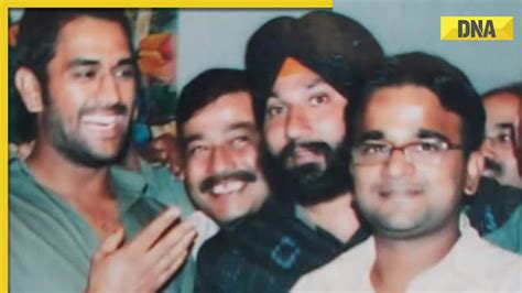 meet ms dhoni s friend paramjit singh man behind csk skipper s success