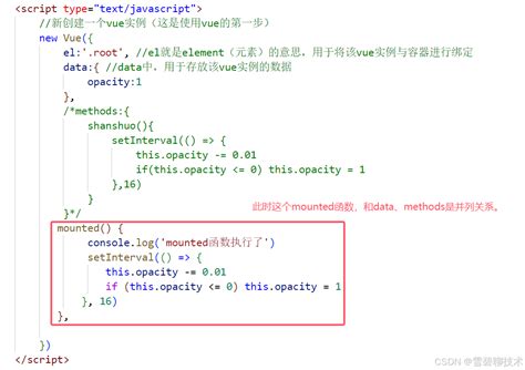 Vue 生命周期mounted Csdn博客