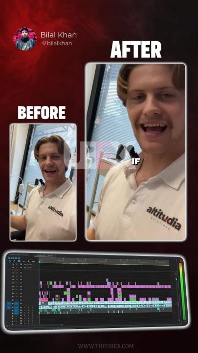 Bilal Khan On Linkedin Videoediting Transformation Beforeandafter