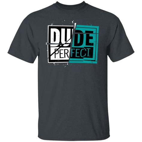 Dude Perfect Merch Shattered Epic Shot Tee Spoias Dude Perfect