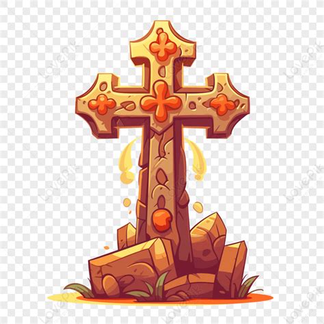 십자가 벡터클립 아트만화상표 Png 일러스트 무료 다운로드 Lovepik