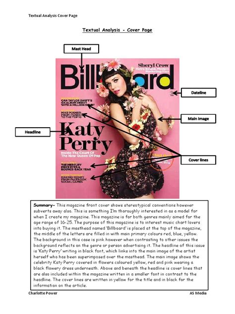 Pdf Textual Analysis Cover Page Billboard Dokumen Tips