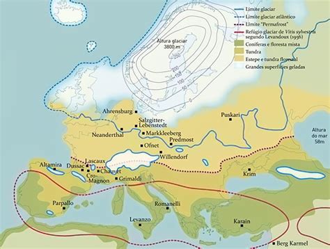 Ice Age Maps Ice Sheet Shrinkage Over British Isles