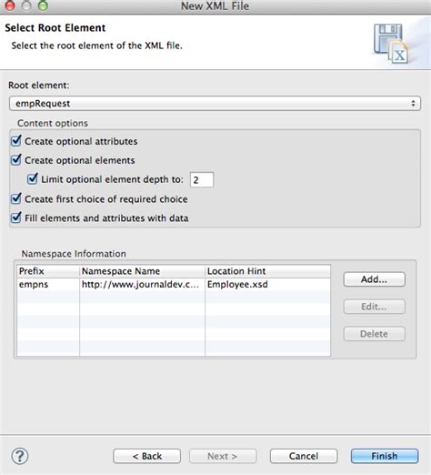 how to generate xml from xsd in eclipse digitalocean