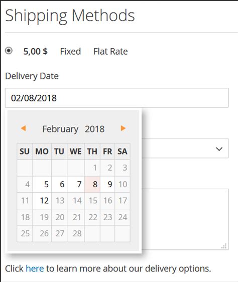 Delivery Date And Comment For Magento 2 By Xtento Firebear