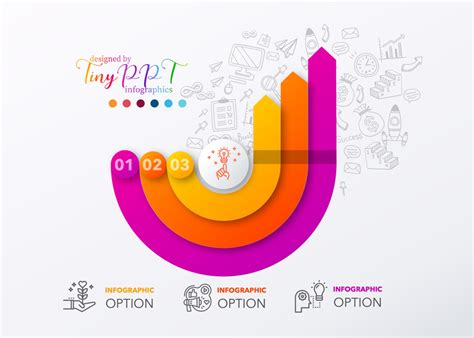 Arrow Relationship Infographic Concept TinyPPT