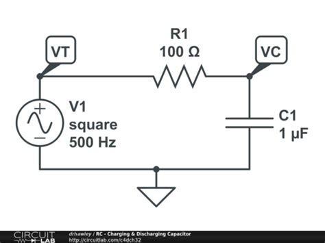 RC Charging Discharging Capacitor CircuitLab