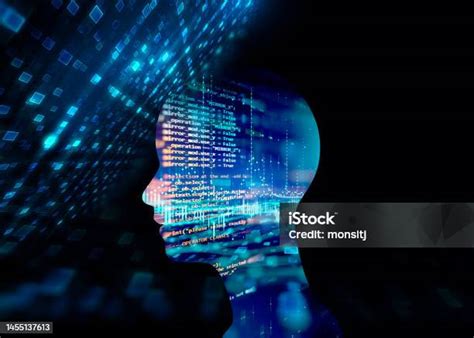 기술 그래픽이 있는 Ai 홀로그램 그래픽의 3d 그림 초현대적에 대한 스톡 사진 및 기타 이미지 초현대적 로봇 혁신 개념