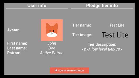 Patreon Info 카테고리 코드 플러그인 Ue 마켓플레이스