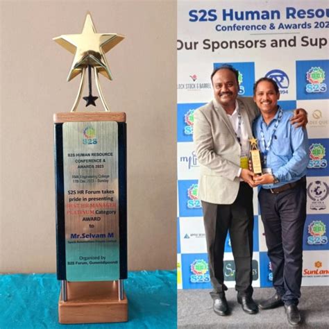 Selvam M On Linkedin Thanks Awards Best Hr 22 Comments