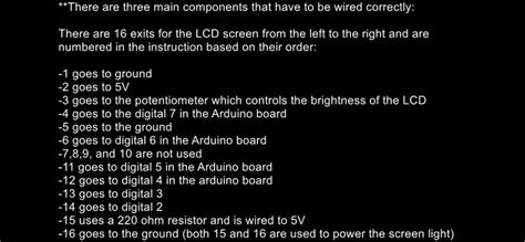 LCD Display Turns On But Doesnt Display Text Programming Arduino Forum