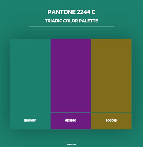 Pantone 2244 C Color Palettes