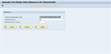 Semchartext Sap Tcode Oltp Metadata Repository