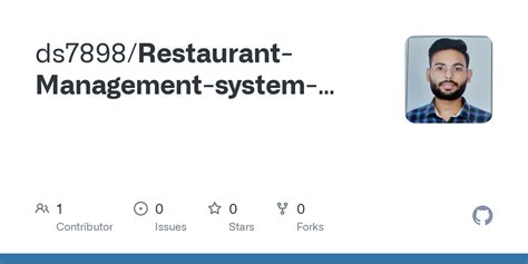 Github Ds Restaurant Management System Using Python And Mysql