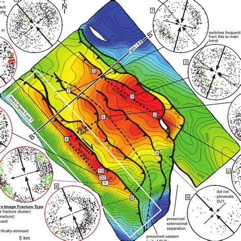 Pdf Relationship Between Fractures Fault Zones Stress And Reservoir Productivity In The