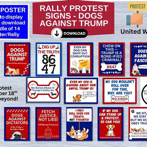 Funny No Kings Rally Signs Etsy
