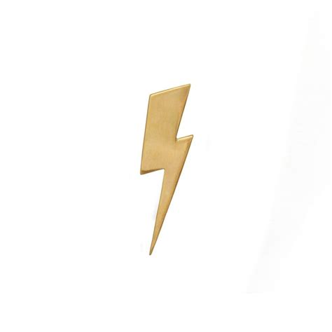 Flat Top Lightning Bolt Pin