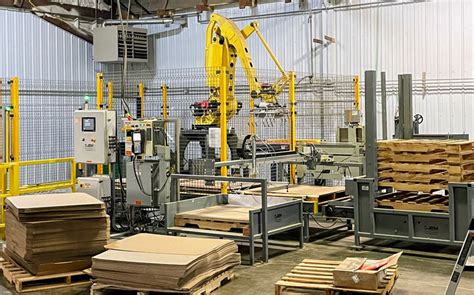 Automatic Pallet Dispenser With Slip Sheet Applicator Tinsley Co