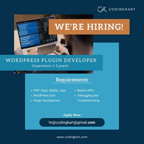 Hiring Applynow Wordpressdevelopers Developers Webdevelopment Backenddevelopers Php Oops