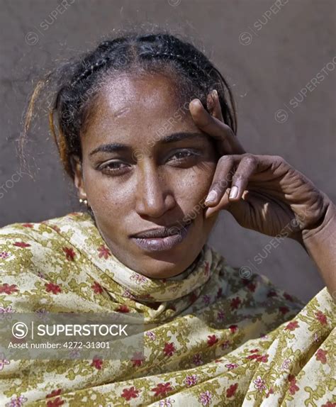 An Attractive Nubian Woman At Qubbat Selim Superstock