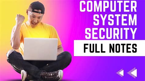 Computer System Security Full Notes Btech Cs It Me Civil