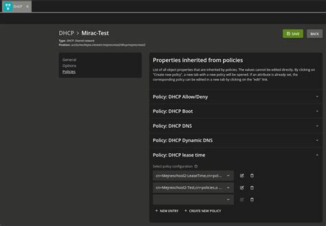 How To Udm Create Dhcp Shared Networksubnetpoolleasetime