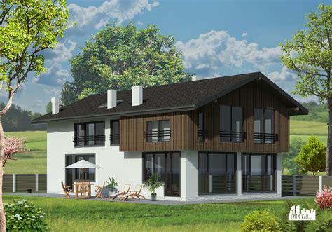 Еднофамилна жилищна сграда и допълващо застрояване гараж Сити Кав