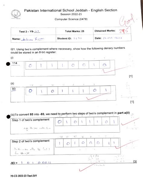Y9 Test 2 Cs Pdf Boolean Data Type Computer Science