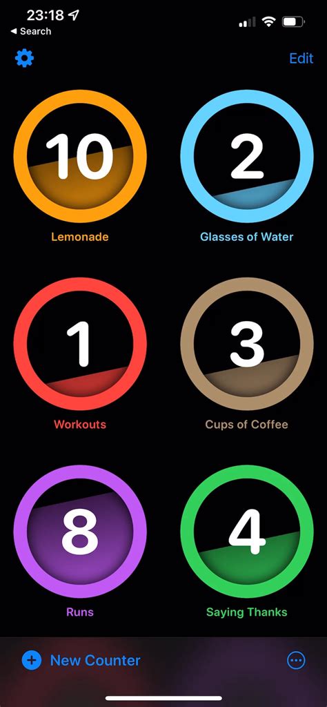 goal create the most beautiful pure swiftui counter app on the app store result r swiftui