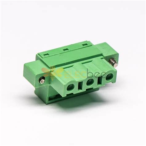 Terminal Block Automotive Right Angled Cable Connector With Clamp Type
