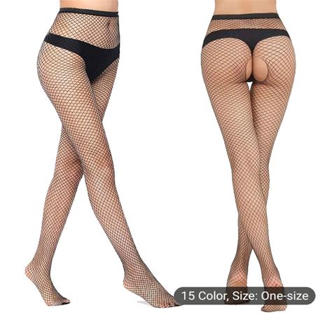 Секси еротичен чорапогащник с отворено дъно