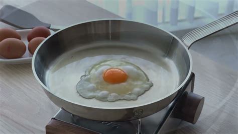 스텐팬 예열 및 사용법 Youtube