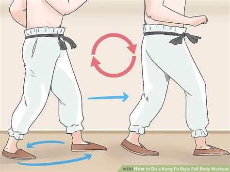 3 Ways To Do A Kung Fu Style Full Body Workout Wikihow Fitness
