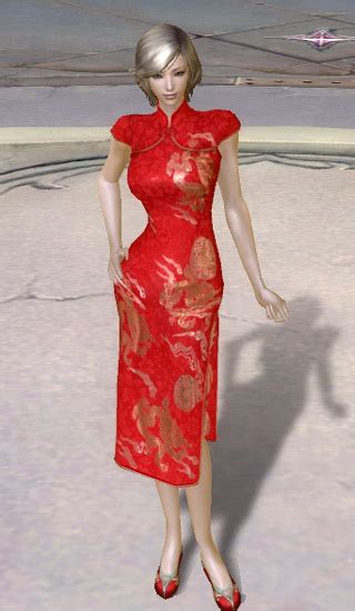 만주족 여자 전통의상 Mlbpark