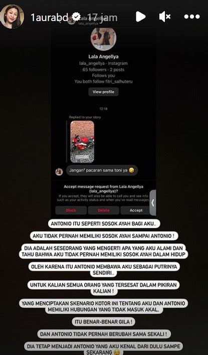 Tanggapan Lolly Disebut Selingkuhan Antonio Dedola Sosok Ayah Bagi Aku