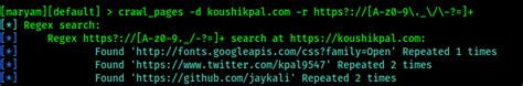 Установка и использование maryam на kali linux