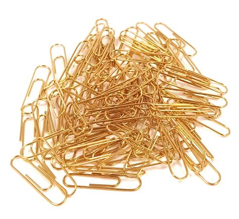 Brass Paper Clips Large Conservation Resources Uk Ltd