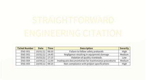 Enhancing Engineering Citations A Simplified Approach Excel Template