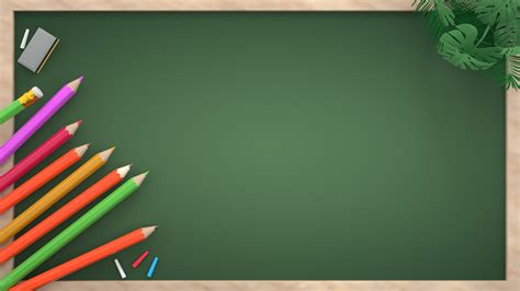 校园风创意ppt背景模板小清新静态壁纸 静态壁纸下载 元气壁纸