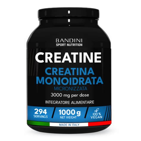 Creatina In Polvere Micronizzata Da 1 Kg Per Palestra E Sport