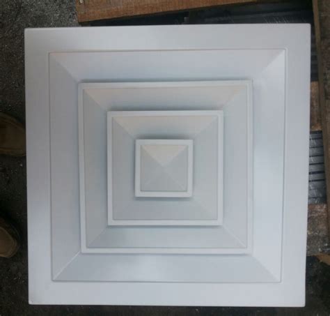 Powder Coated Square Diffuser Gypsum Ceiling For Commercial At ₹ 1200 Piece In Mumbai