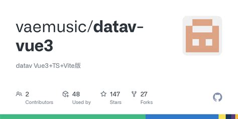 Issues Vaemusic Datav Vue3 GitHub