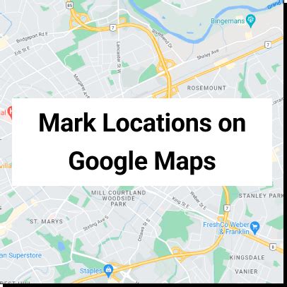 Mark Locations On Google Maps Equator