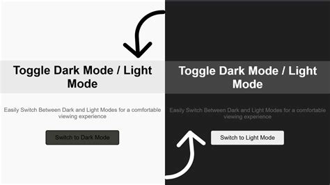 How To Create A Darklight Mode Toggle With Javascript Bigefy