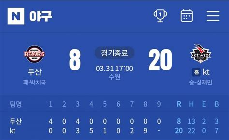 [잡담] 대참사 보여줄게 인스티즈 Instiz 야구 카테고리