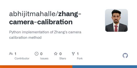 GitHub Abhijitmahalle Zhang Camera Calibration Python Implementation Of Zhang S Camera