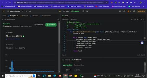 Akshat Srivastava On Linkedin 365daysofcode Leetcode Gfg