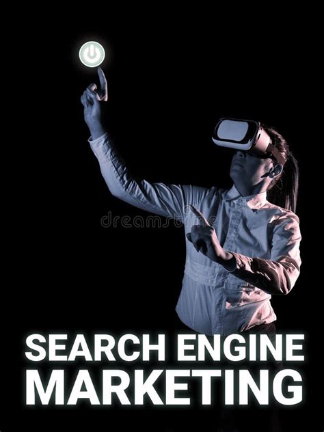 Conceptual Caption Search Engine Marketing Internet Concept Promote