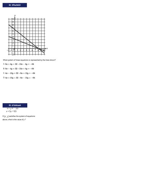 Algebra Systems Of Two Linear Equations In Two Variables Pdf