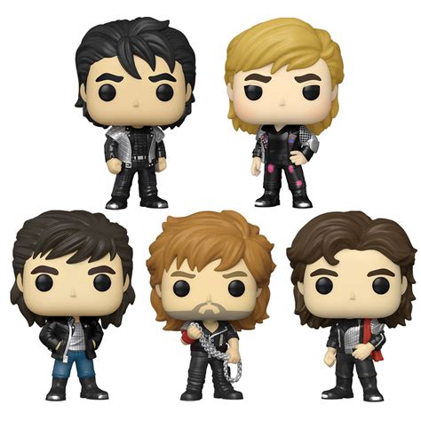 Duran Duran Funko Pop Rocks Vinyl Figure Bundle Of 5